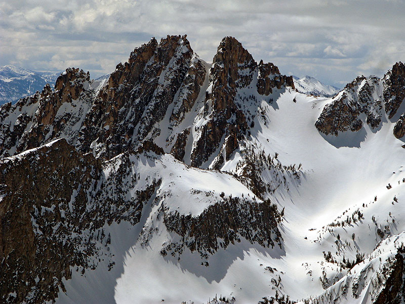 Heyburn North Couloir - Sawtooth Mountain Guides